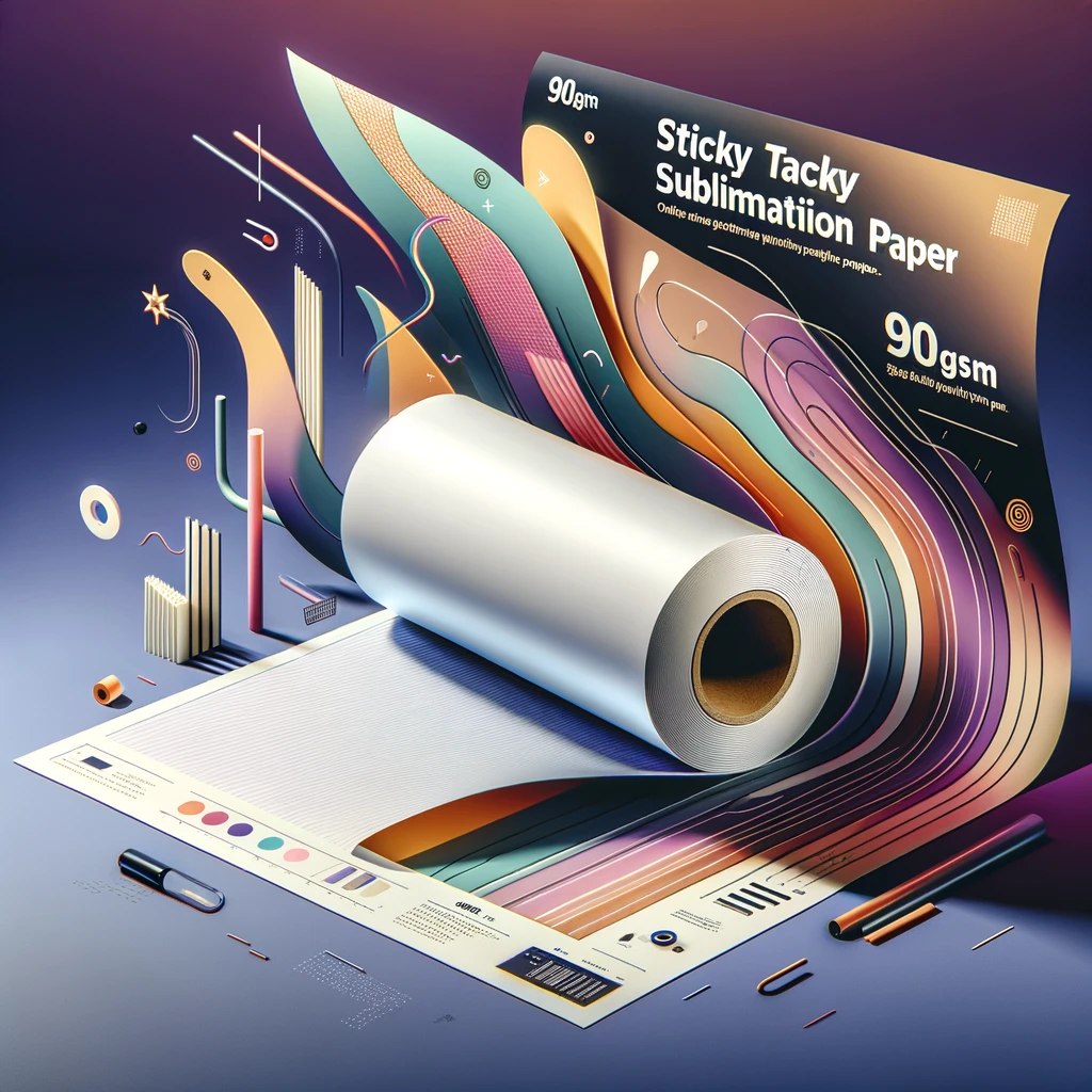 Sticky Tacky Sublimation Paper - MAXPaper - Haining Comax New Material ...